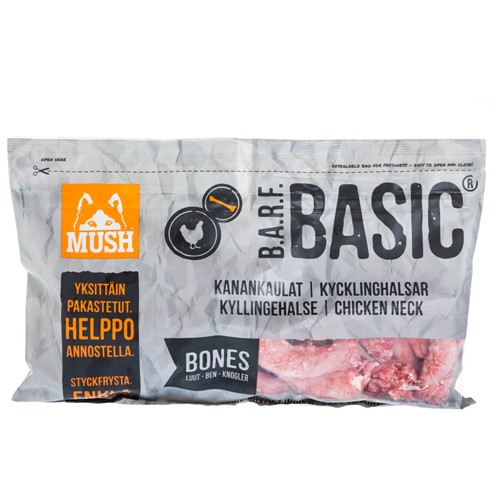 MUSH Basic® Kyllingehalse 800g. - PetsPerfect